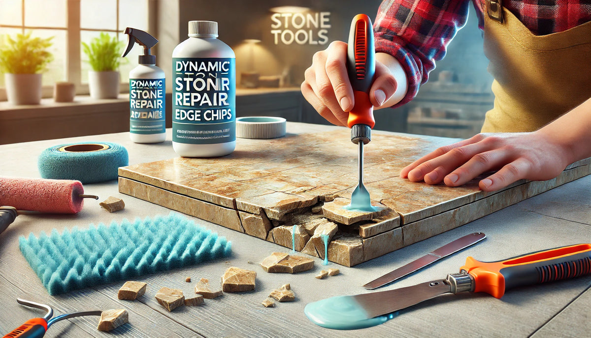 Fixing Edge Chips in Stone Tiles – Dynamic Stone Tools