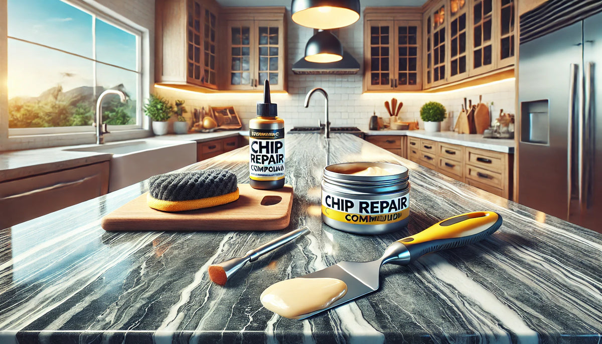 How to Repair Chips in Stone Countertops – Dynamic Stone Tools