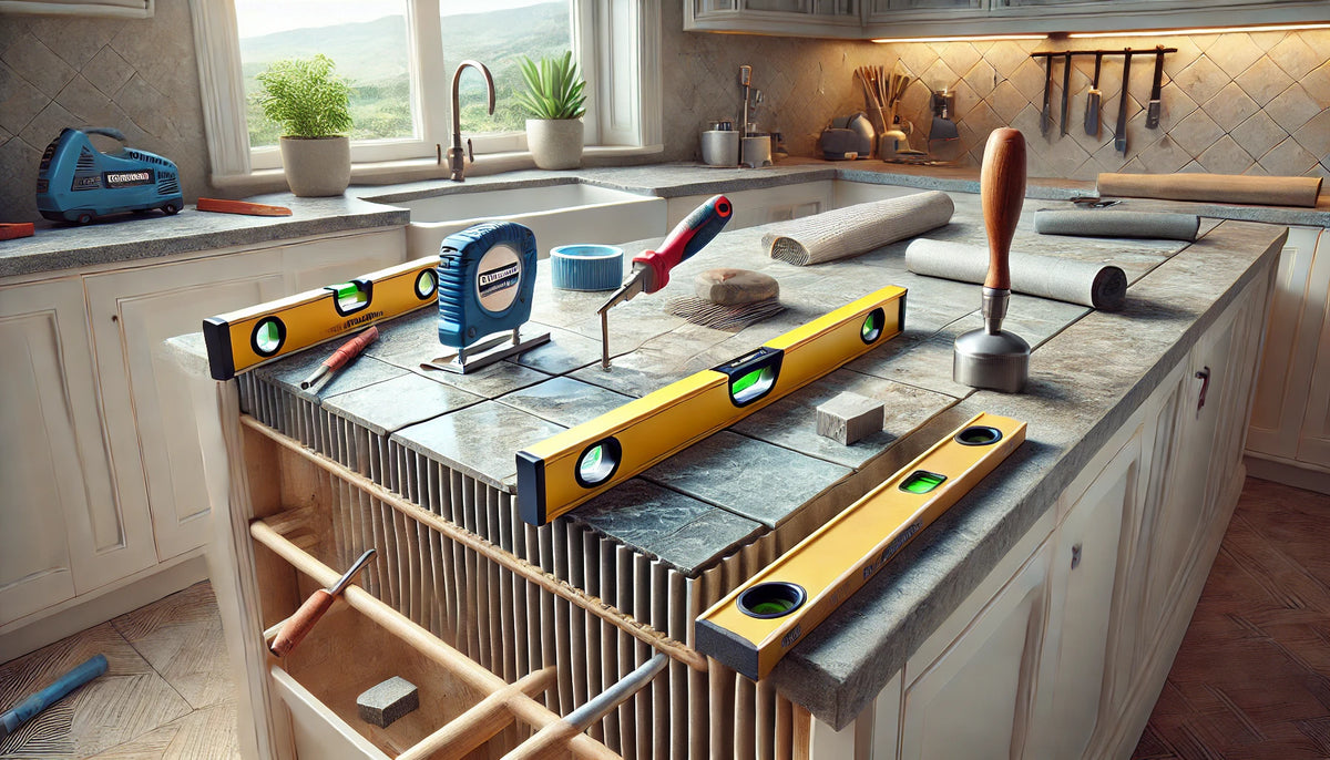 How to Fix Misaligned Stone Panels in Countertops – Dynamic Stone Tools