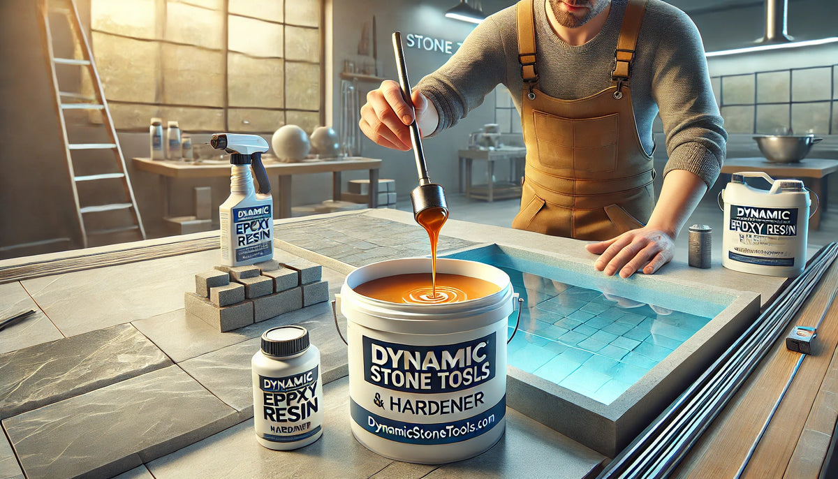 How to Use Epoxy Resin for Stone Bonding – Dynamic Stone Tools