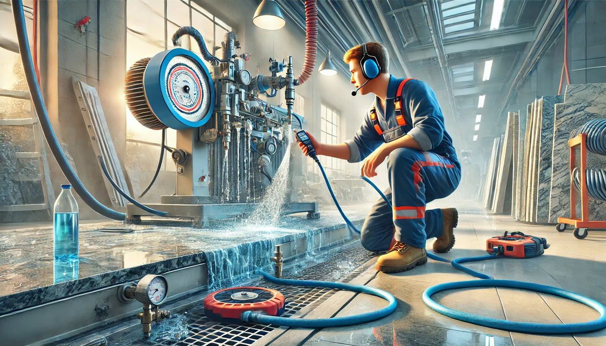 Troubleshooting the Water Flow During Stone Cutting – Dynamic Stone Tools