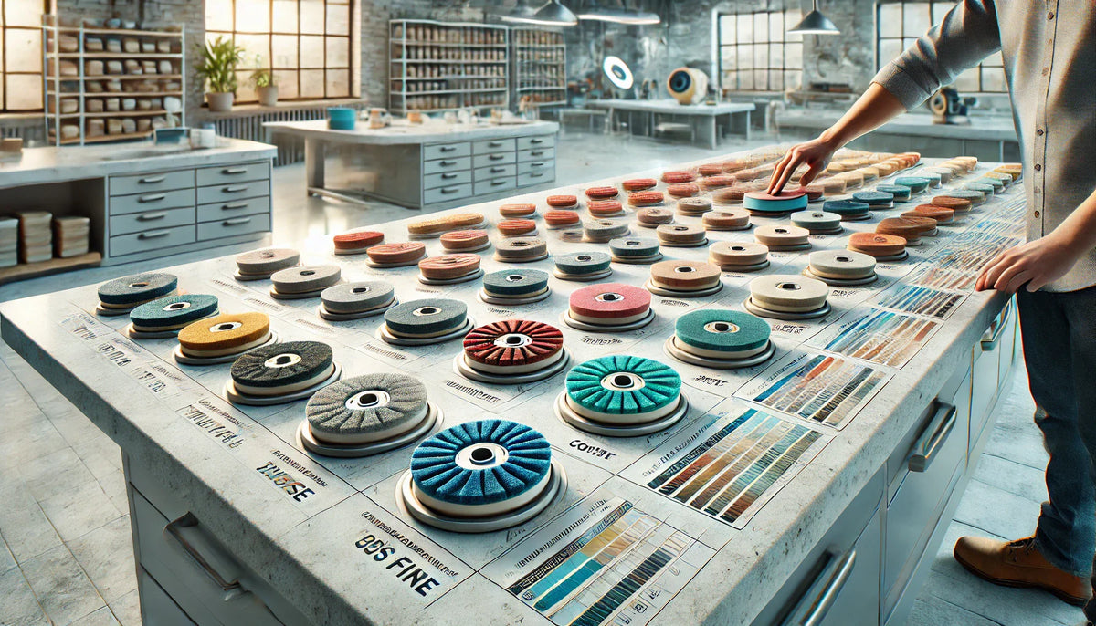 Understanding Grit Levels in Polishing Pads – Dynamic Stone Tools