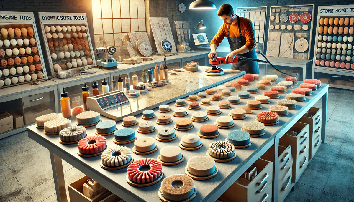 Buffing Pads: How to Choose the Right One for the Job – Dynamic Stone Tools