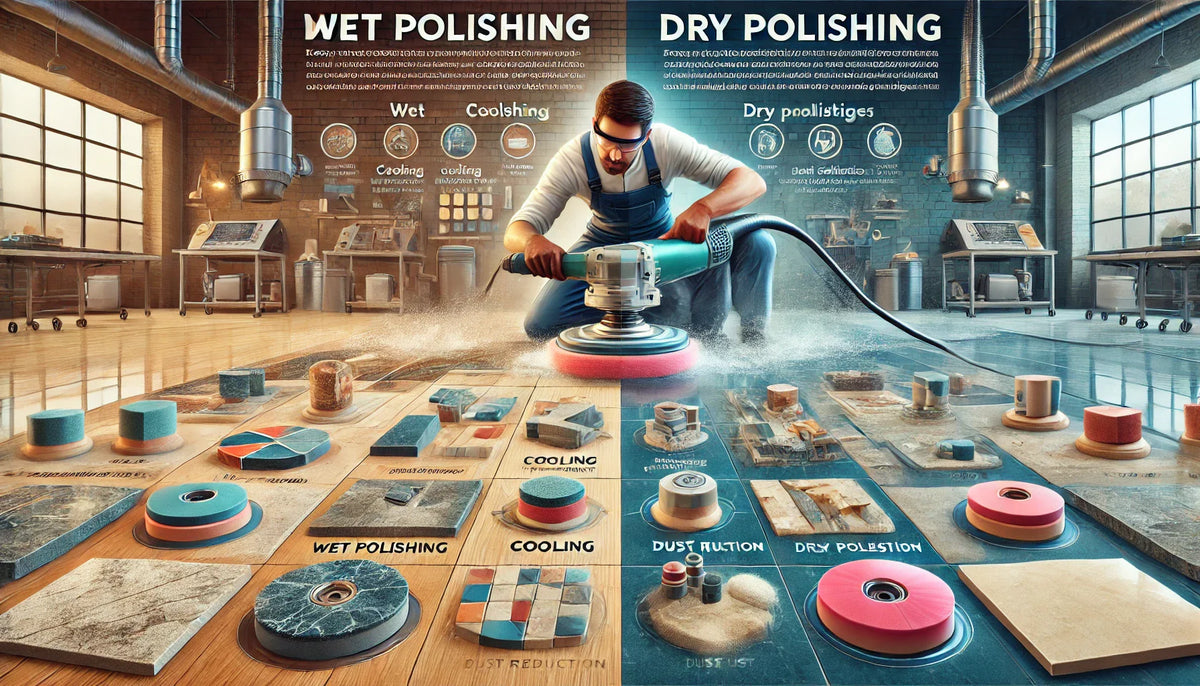 Wet Polishing vs. Dry Polishing: Which Is Best? – Dynamic Stone Tools