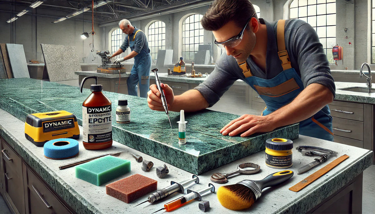 Repairing Chips in Granite: Tools and Techniques – Dynamic Stone Tools