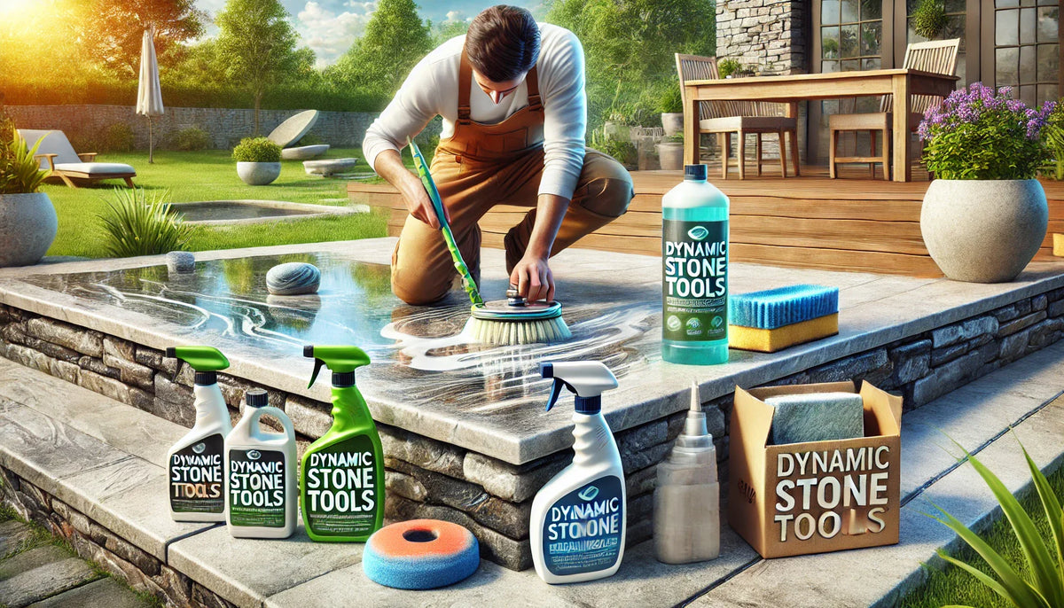 How to Clean and Refinish Weathered Outdoor Stone – Dynamic Stone Tools
