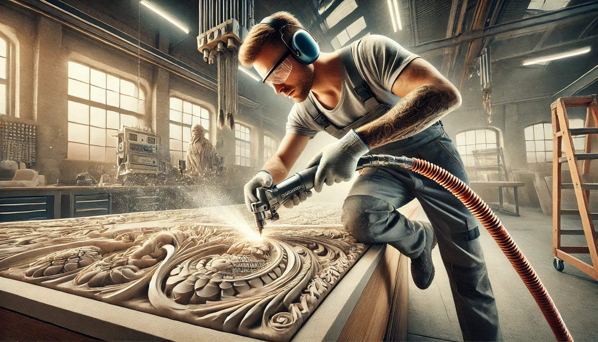 Pneumatic Tools for Precision Stone Cutting – Dynamic Stone Tools