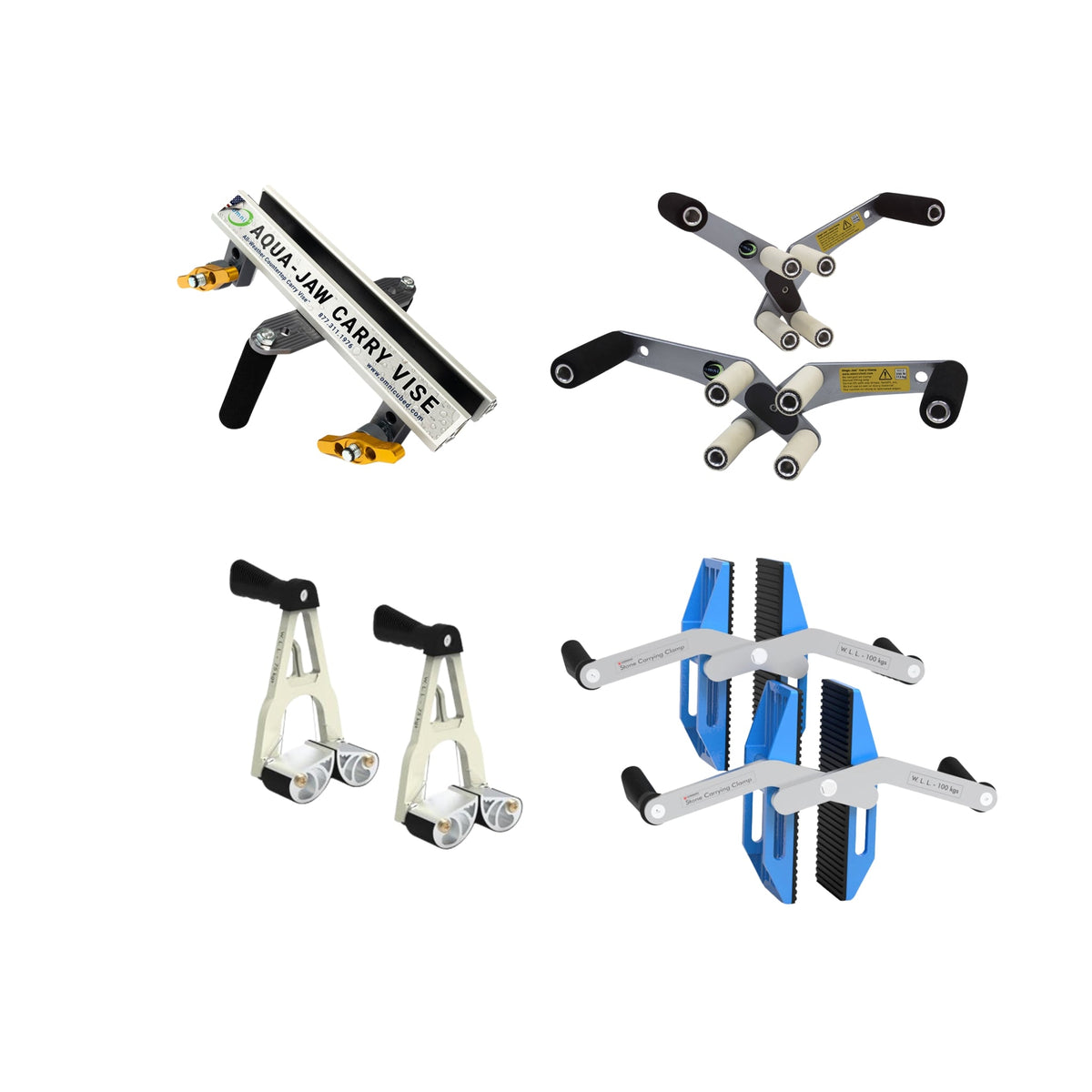 Material Handling / Carry Clamps - Dynamic Stone Tools