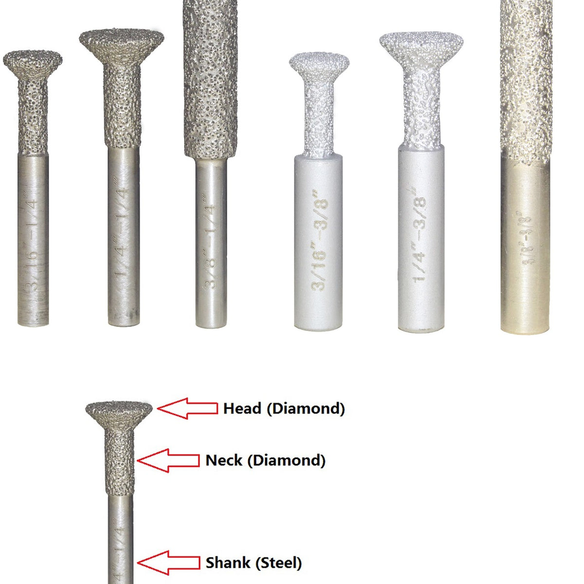 APEXX Brazed T-31 Anchor Bits – Dynamic Stone Tools